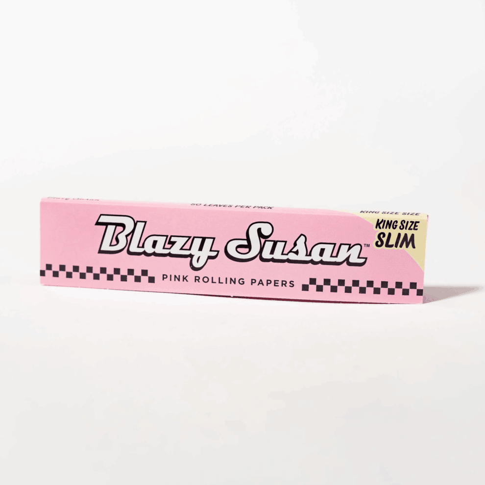 Famous Pink Rolling Papers Full Box | Blazy Susan