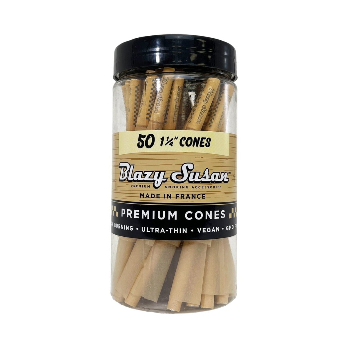 Unbleached Pre Rolled Cones | 1-1/4 Unbleached Pre Rolled Cones | 1-1/4