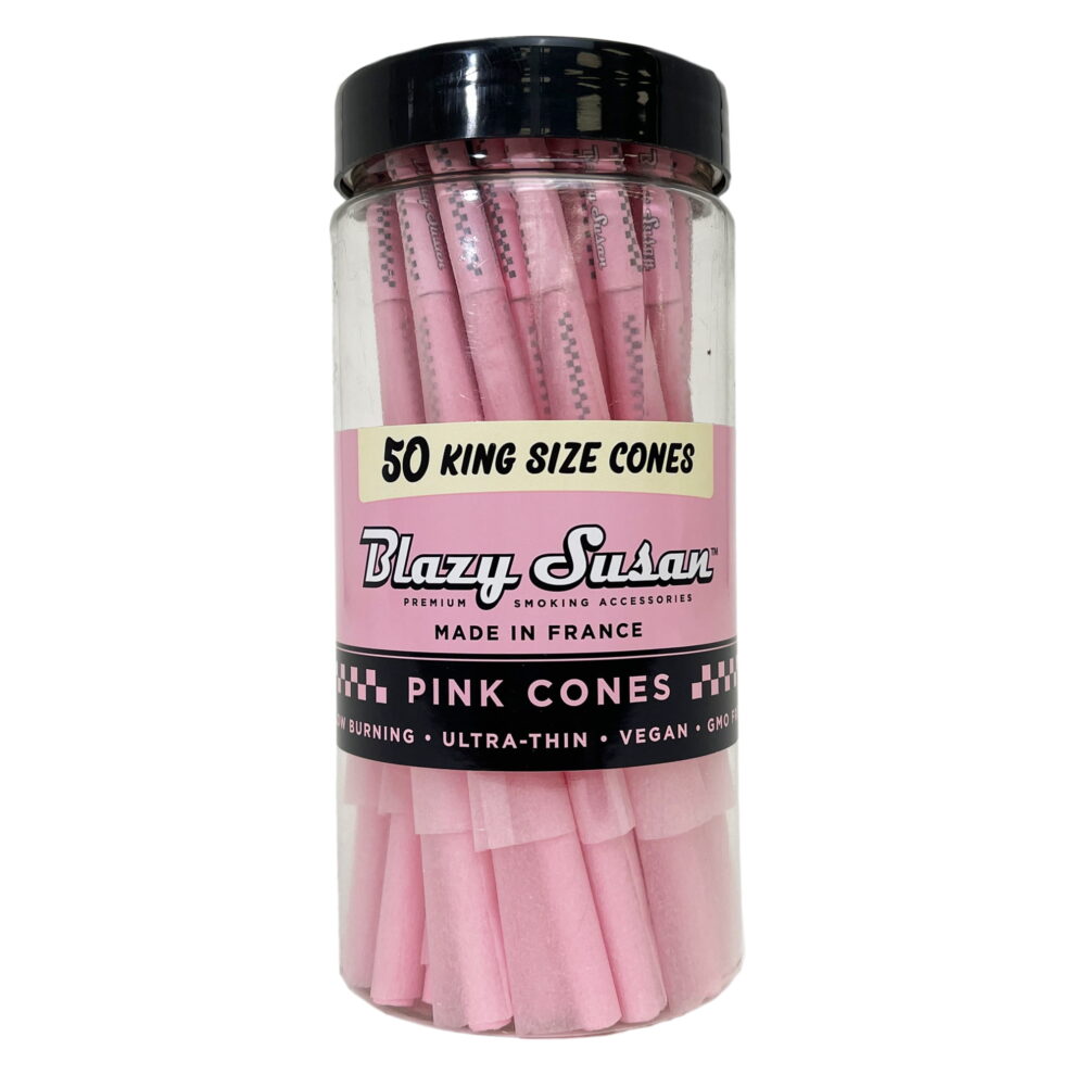 Pink Rolling Papers, Cones and more! | Blazy Susan
